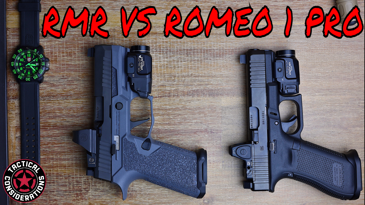 RMR VS Romeo 1 Pro Red Dot - Tactical Considerations
